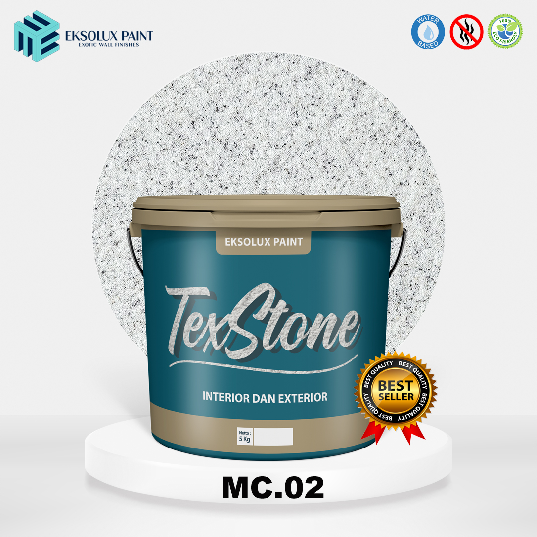 Cat Tembok Tekstur Kamprot MULTICOLOR Type MC.02 Ukuran 5 Kg TEXSTONE – Cat Tekstur INTERIOR ...